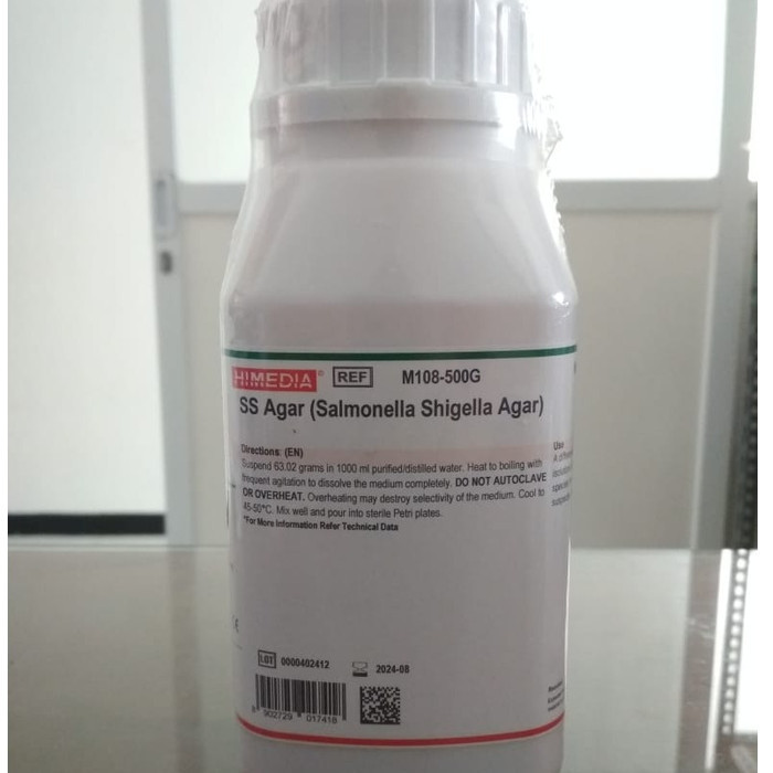 Jual Media Mikro Ss Agar (Salmonella Shigella Agar) 500G, Himedia M108 ...