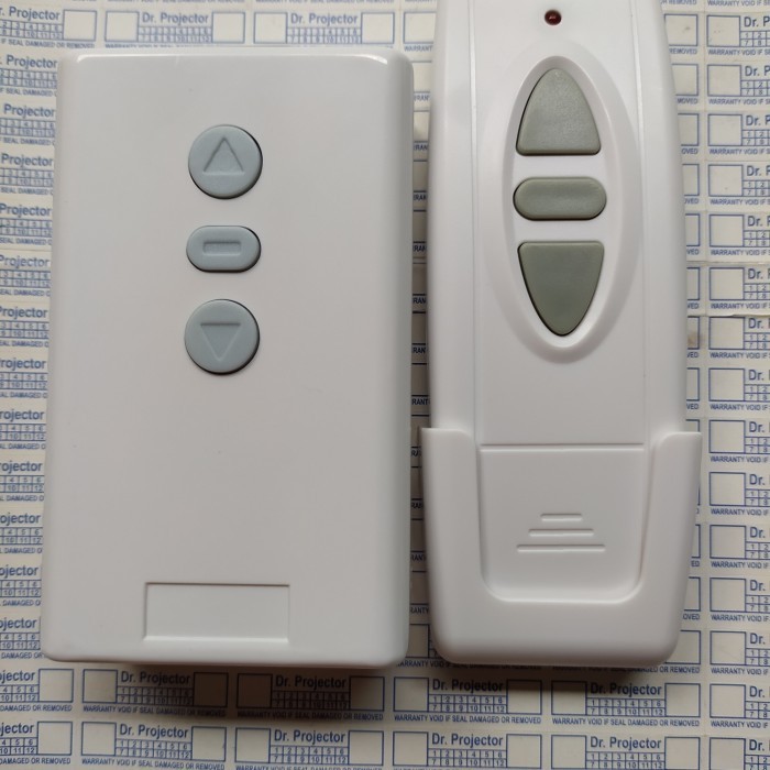 Jual Remote + Receiver Layar/Screen/Bracket Motorize/Controller Motor ...