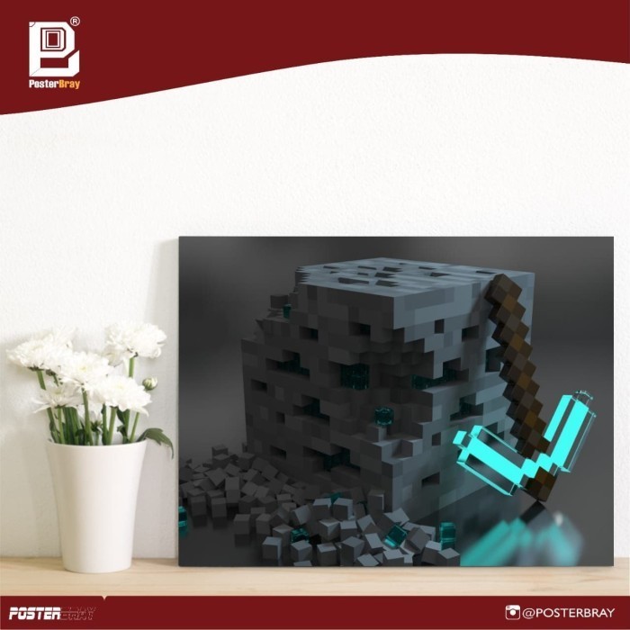Jual Poster Kayu Minecraft A3 - Walldecor Hiasan Dinding Dekorasi Rumah ...