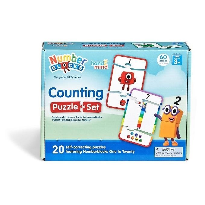Jual Hand2Mind Numberblocks Counting Puzzle Set | Kalestrina | Shopee ...