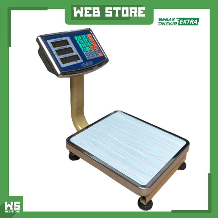 Jual Timbangan Digital 60Kg Timbangan Duduk Lantai 60 Kg Cp-60C Capasito | Shopee Indonesia