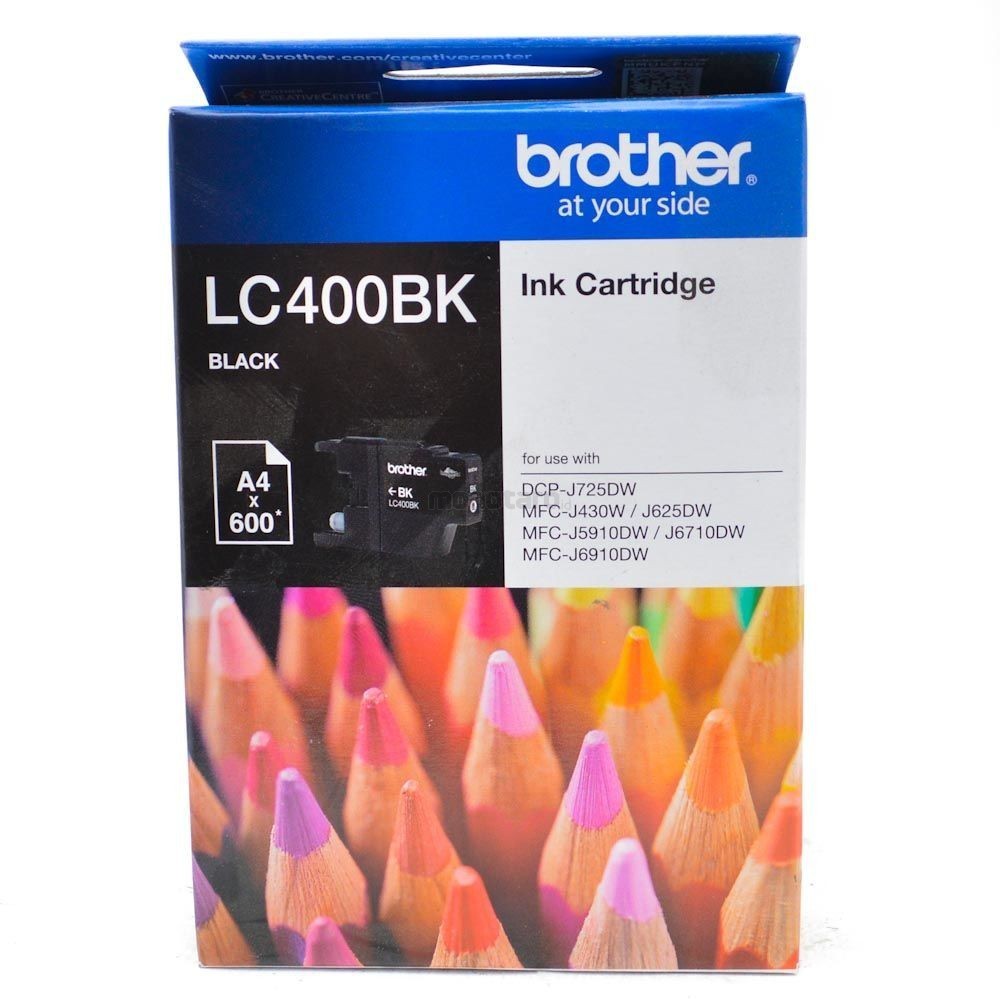 Jual CARTRIDGE LC400 BK/C/M/Y MFC-J430W TINTA BROTHER ORI | Shopee ...