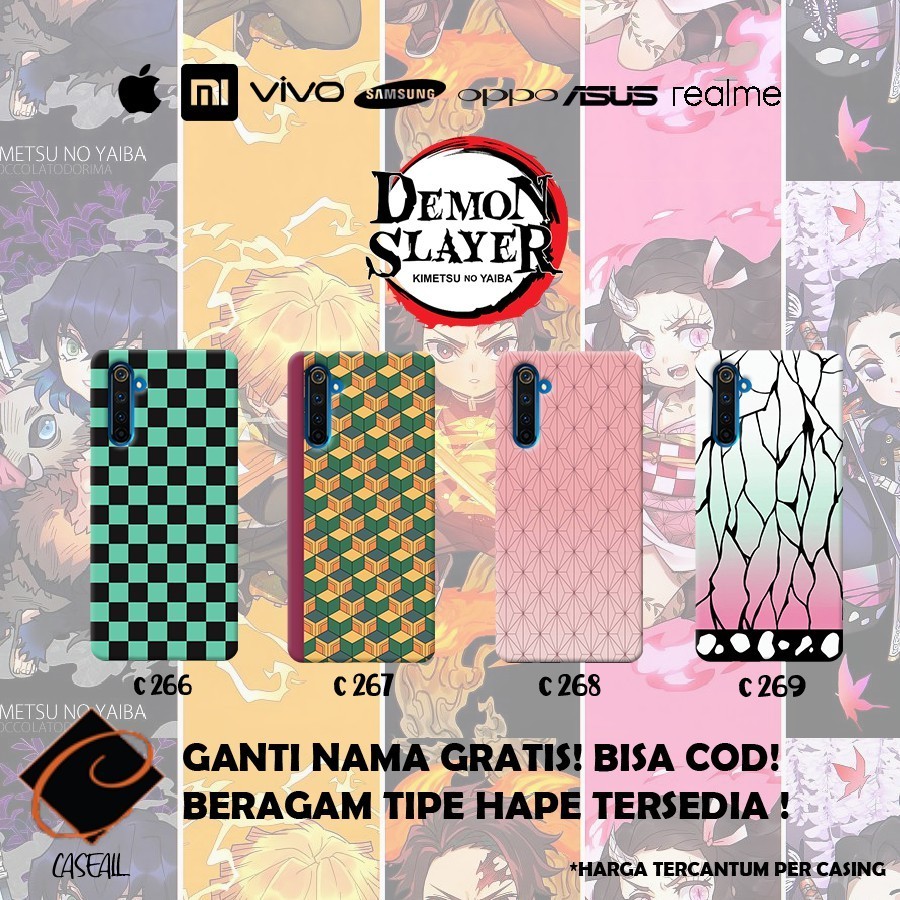 Jual Case Casing Kimetsu No Yaiba ( BISA COD ) [ Semua Tipe HP ] Realme ...