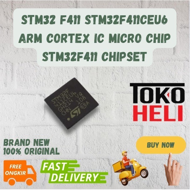 Jual Promo Stm32 F411 Stm32F411Ceu6 Arm Cortex Ic Micro Chip Stm32F411 ...