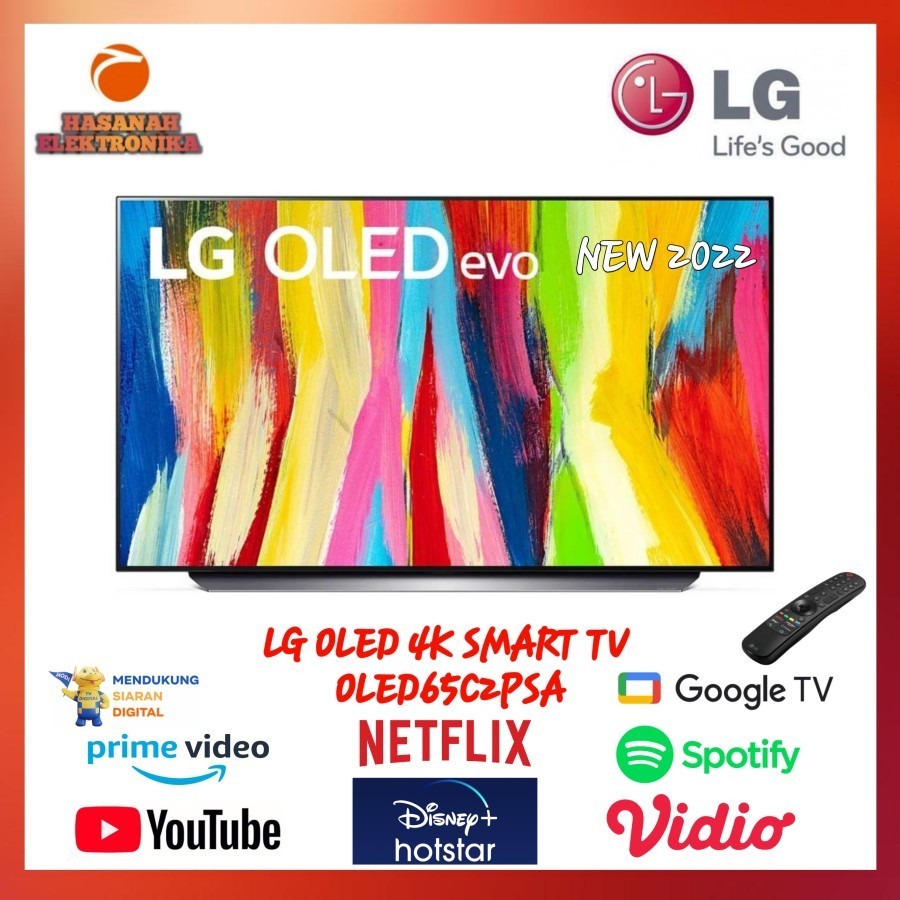 Jual LG OLED 4K OLED65C2 65 INCH NEW 2022 SMART TV WEB OS | Shopee ...