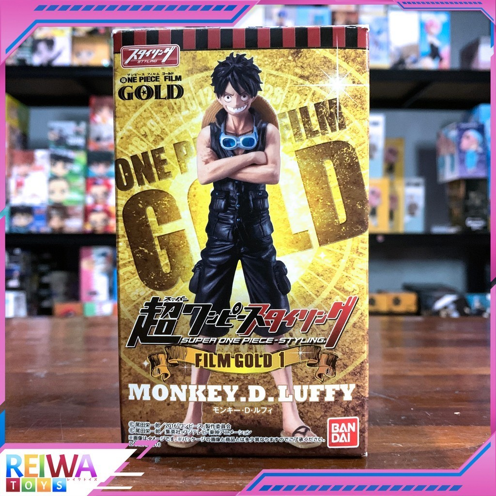 Jual Monkey D. Luffy - One Piece Styling - One Piece Styling Film Gold ...