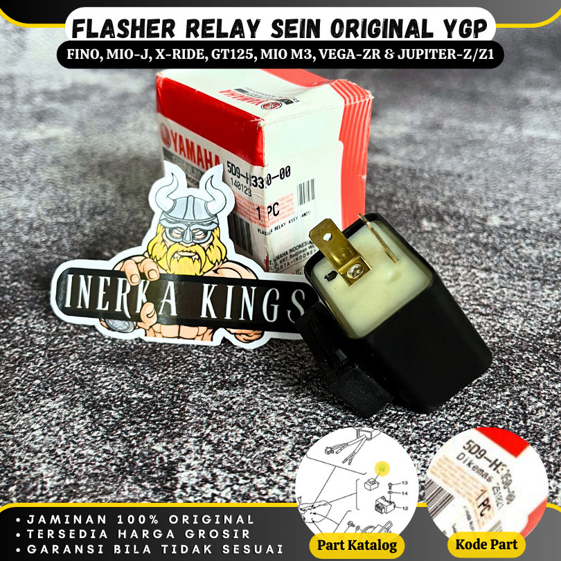 Jual Flasher Relay Sein Fino Mio J X-ride GT 125 Mio M3 Vega-ZR Jupiter ...