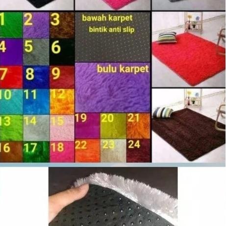 Jual Surpet Kasur Karpet Bulu Rasfur Polos Tebal 3,5Cm Busa Royal Foam ...