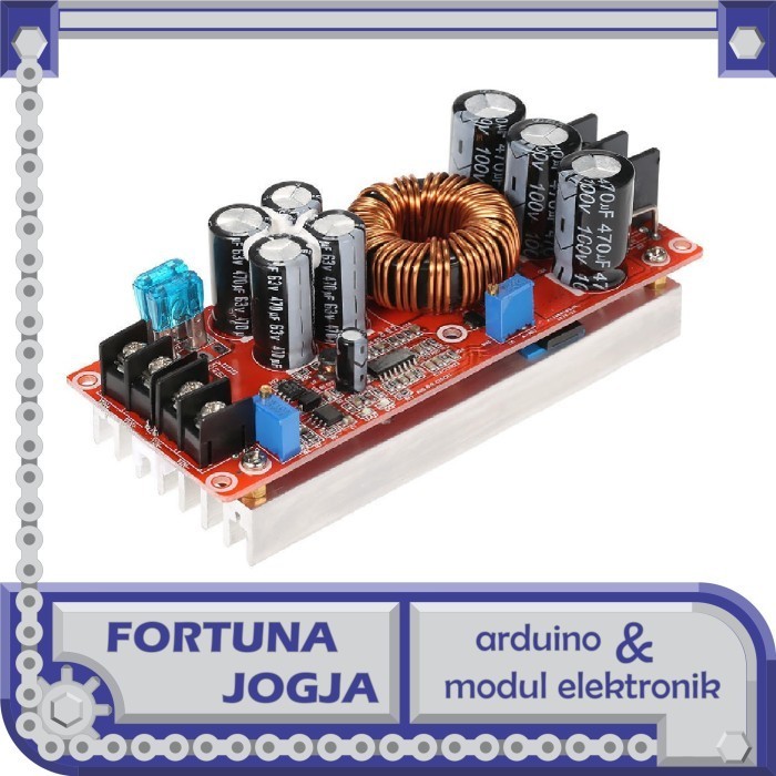 Jual New!! Modul Step Up 1200W DC - DC Boost Converter 20A In 8-60V out ...