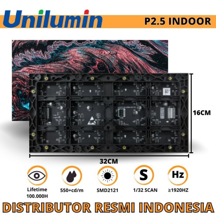 Jual New!! Modul Panel LED Videotron P2.5 Indoor Ulamp By Unilumin - Original | Shopee Indonesia