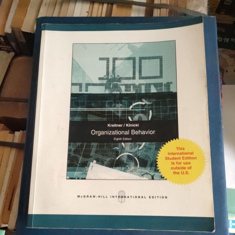 Jual Buku Organizational Behavior eighth edition by Kreitner/ Kinicki ...