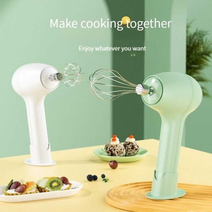 Jual Jual Kocokan Aduk Telur Mixer Tangan Mini 2 In 1 Whisk Balloon 3 ...