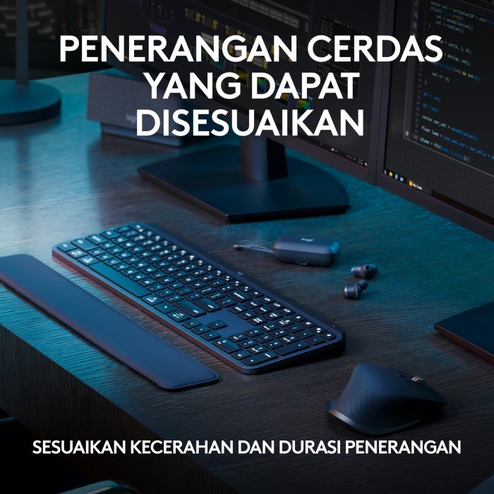 Jual Logitech Mx Keys S Keyard Wireless Smart Backlight | Shopee Indonesia