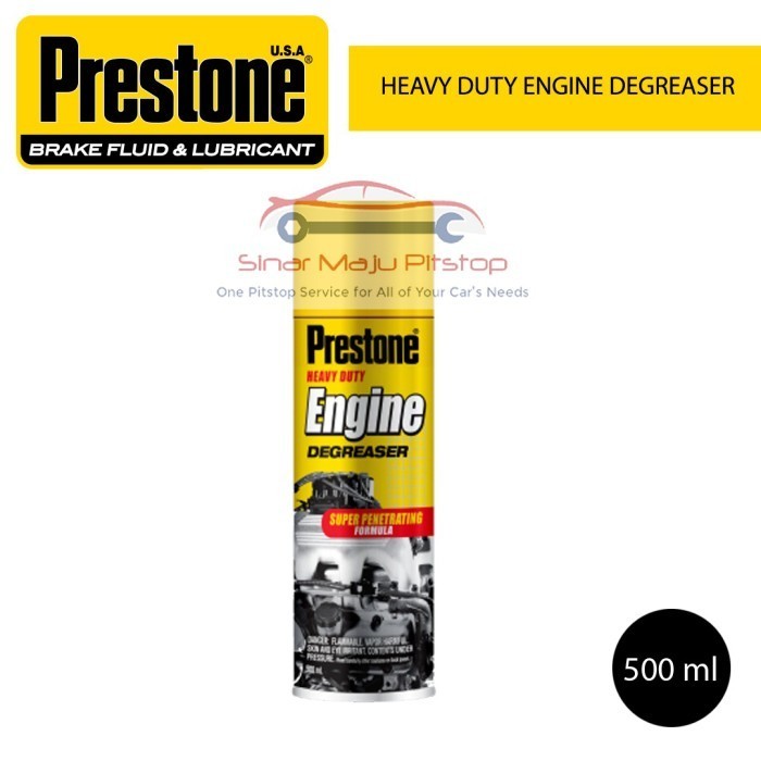 Jual Foam Cleaner Luar Mesin Mobil - PRESTONE ENGINE DEGREASER 500 ml ...