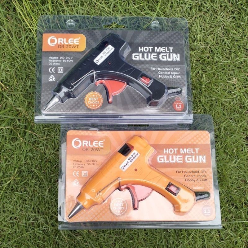 Jual (1pcs) Alat Lem Tembak Besar/Glue Gun Lem Tembak On Off/Hot Melt ...