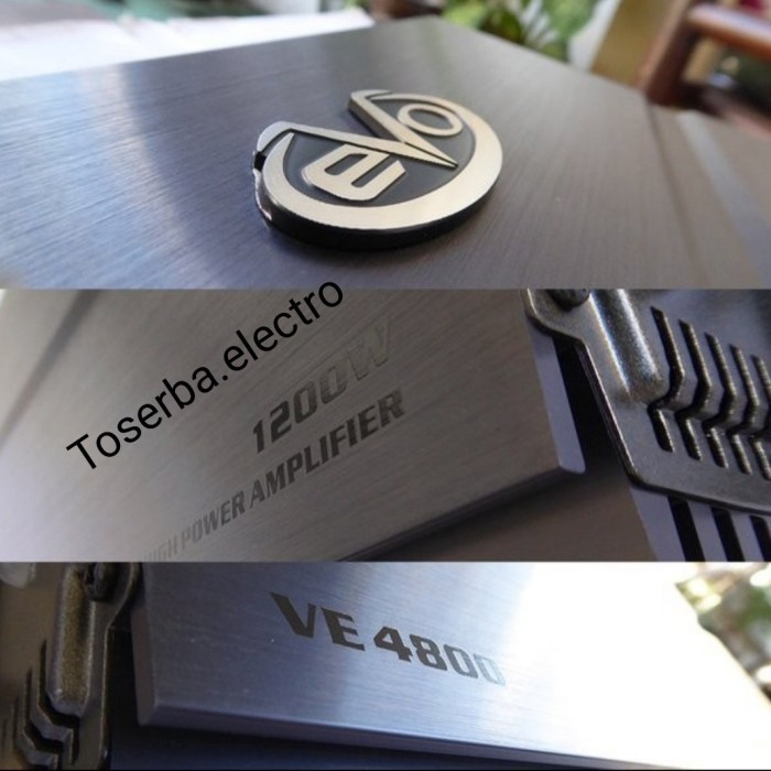 Jual Power Amplifier 4 Channel Evo Ve 4800 4Ch Audio Mobil | Shopee Indonesia