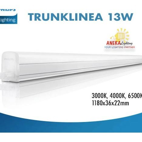 Jual New Philips T5 LED Batten Trunklinea 13W 3000K 4000K 6500K - 3000K/WW ,. | Shopee Indonesia
