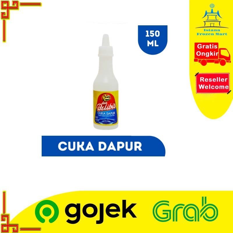Jual Cuka Dapur DUA BELIBIS Cuka Putih Botol 150 ML | Shopee Indonesia