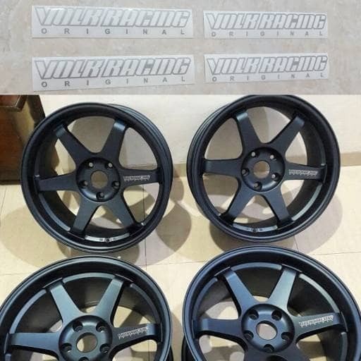 Jual STIKER VELG MOBIL VOLKRACING ORIGINAL UNTUK VOLK RAYS TE37 ...