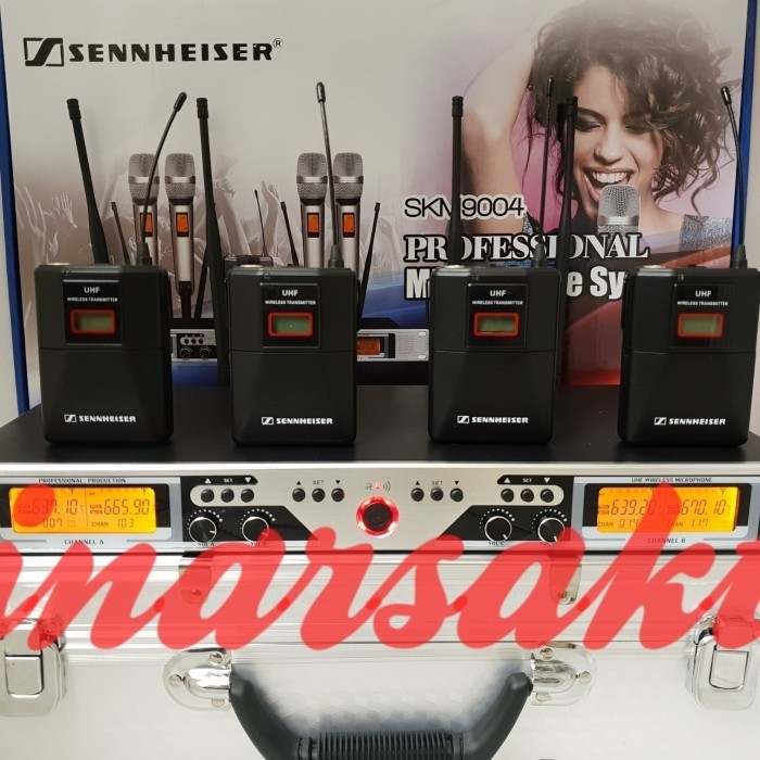 Jual Harga Miring Mic Sennheiser Skm 9004 + Koper ( 4Bh Mic Clip On ...