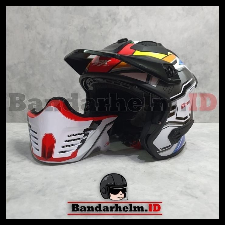 Jual terbaru !!! helm modular jpx mx 726 - 05 gundam white ori ready ...