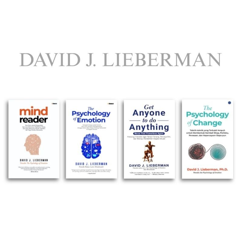 Jual Mindreader The Psychology of Emotion Get Anyone to do Anything The Psychology of Change ...