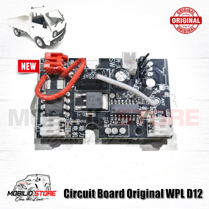 Jual Ready Original Part - Circuit Board Original RC WPL D12 Full Propo ...