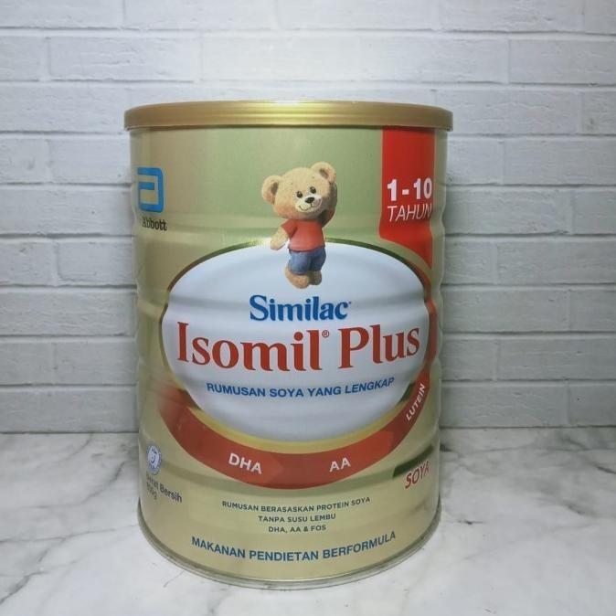 Jual Abbott Similac Isomil Plus 1 - 10 Tahun 850 gr Kaleng Besar ...