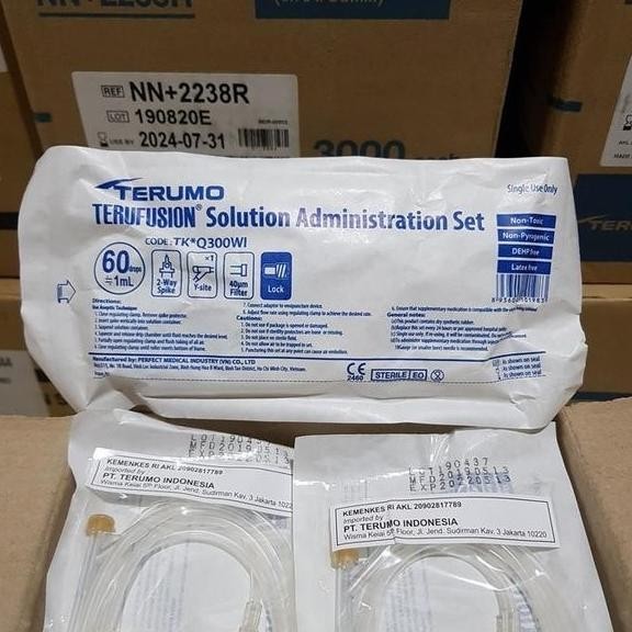 Jual Infuset Terumo Anak / Infusion Set / Selang Infus (Box) | Shopee ...