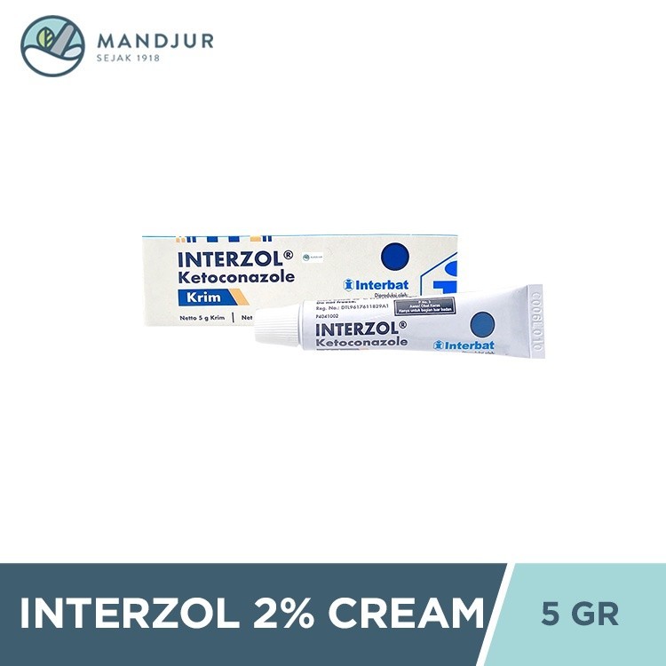 Jual INTERZOL KRIM 1 TUBE @ 5 GRAM | Shopee Indonesia