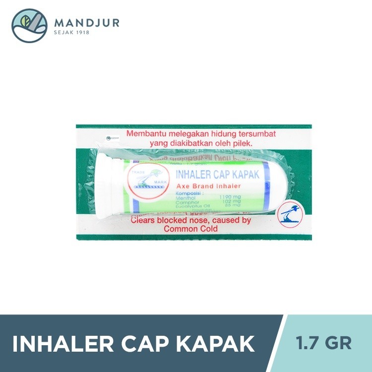 Jual Inhaler Cap Kapak - Pereda Hidung Tersumbat, Pilek, dan Flu ...