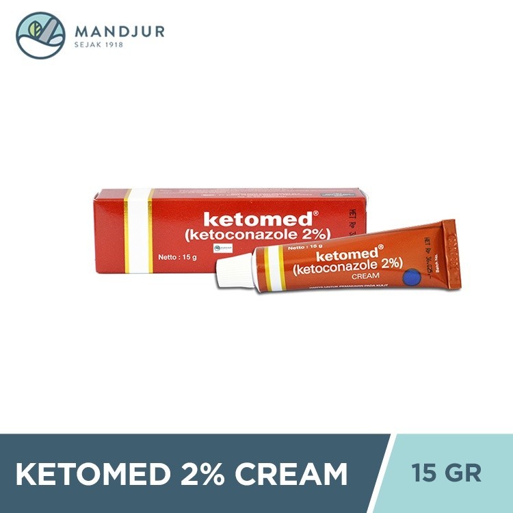 Jual Ketomed 2% Cream 15 Gram - Salep Kulit Panu, Kurap, Kudis, Kutu ...