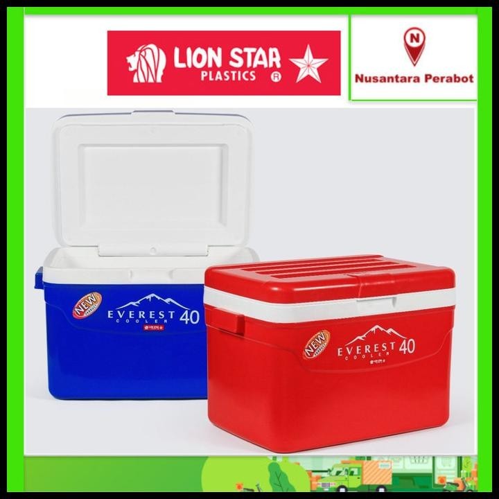 Jual Lion Star Everest Cooler Box 40 Liter (Box Penyimpan Es) | Shopee ...