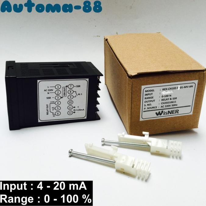 Jual Digital Pid Process Controller Indicator Input 4-20Ma Output Relay | Shopee Indonesia