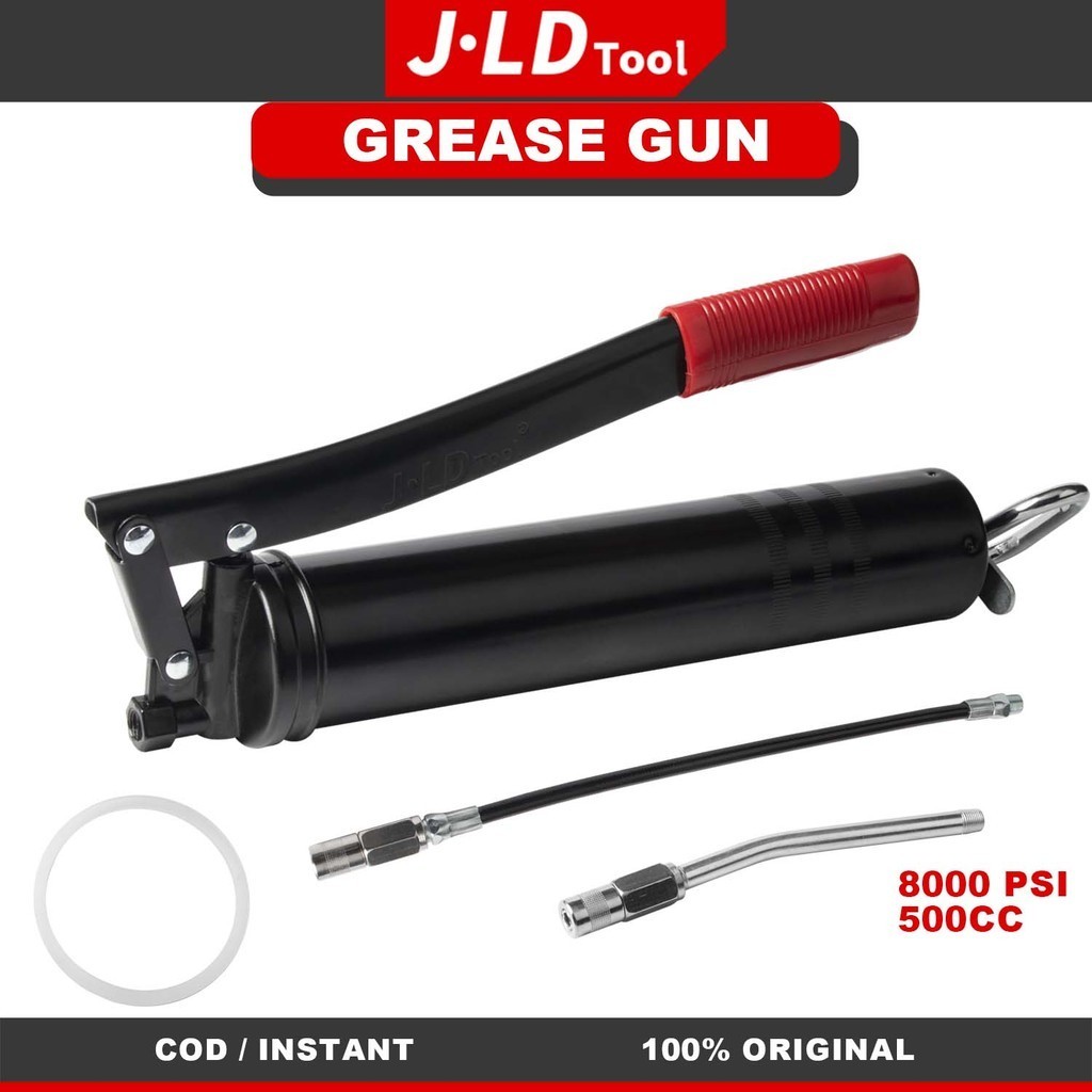 Jual JLD Grease Gun/Pompa Gemuk 500CC 8000 psi gemuk pelumas gemuk ...