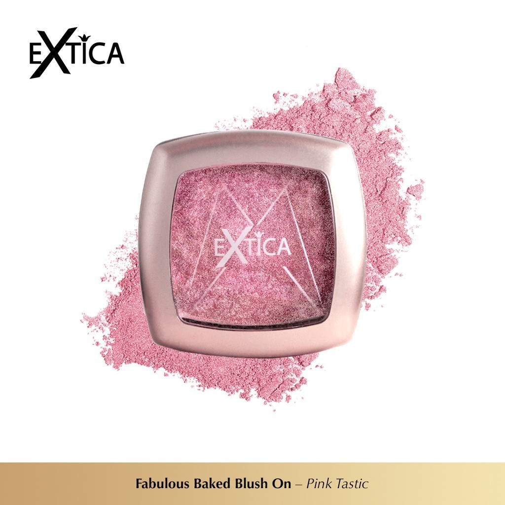 Jual EXTICA Baked Blush On Perona Pipi Matte BPOM 4.5 G Make Up ...