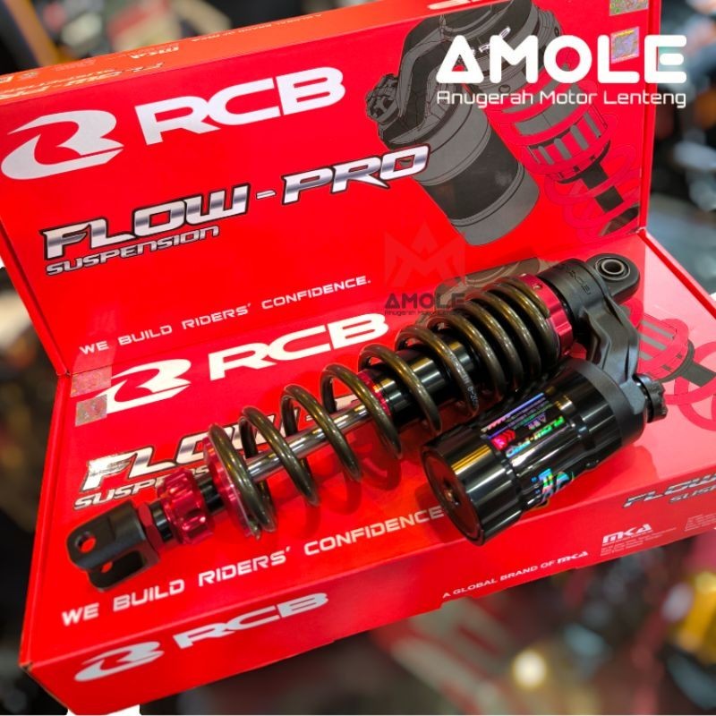 Jual Shock Breaker Belakang RCB Flow Pro Flow S 340mm Vario 160 Stylo ...