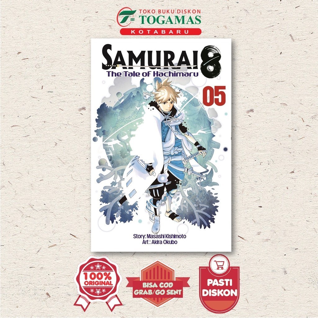 Jual SAMURAI 8 (THE TALE OF HACHIMARU) 05 - MASASHI KISHIMOTO | Shopee ...