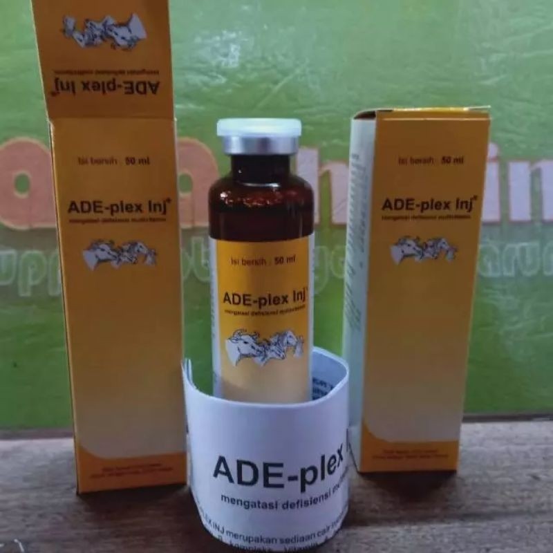 Jual ade-plex inj 50 ml vitamin b komplek komplit multivitamin cair by ...