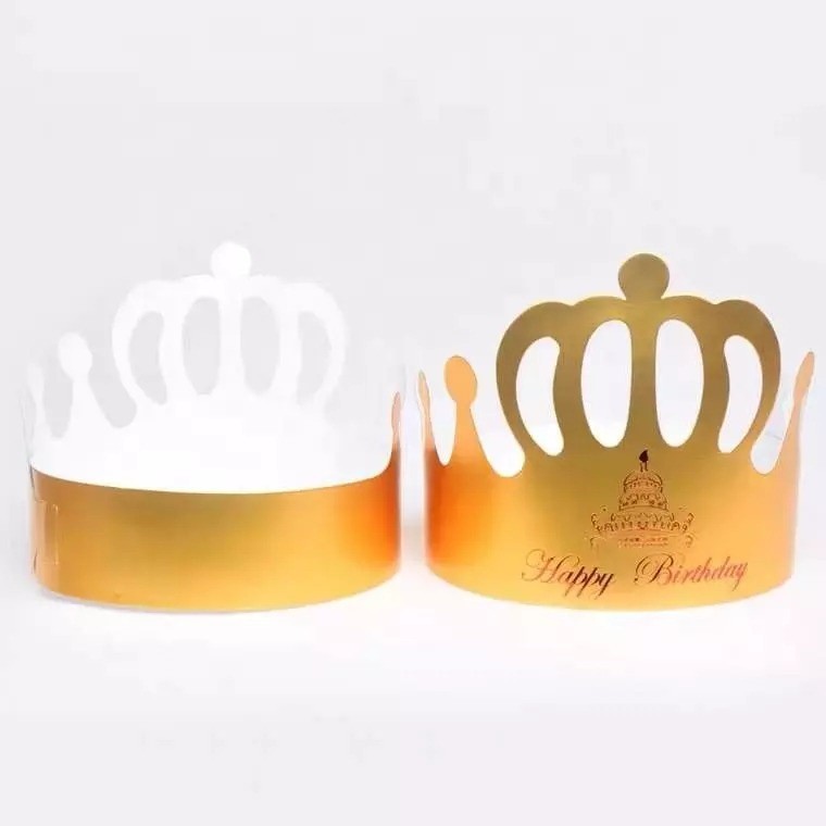 Jual MSBS Topi Mahkota Ulang Tahun Anak-anak Karton Emas Dewasa ...