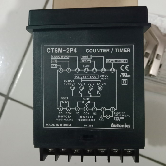 Jual Counter/Timer Autonics CT6M-2P4 Original | Shopee Indonesia