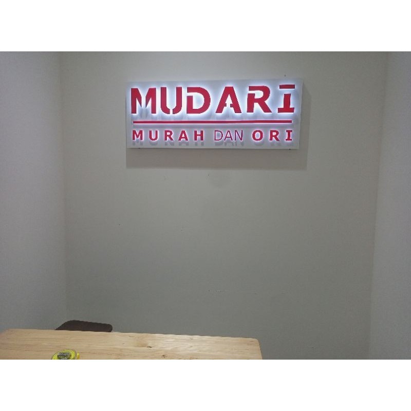 Jual Neon box dinding 1 muka untuk harga yang tertera adalah harga per ...