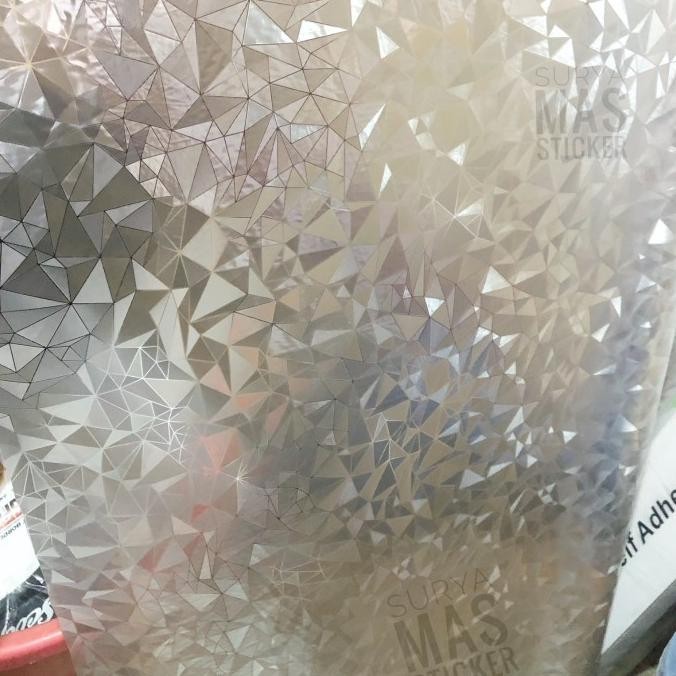 Jual stiker kaca sandblast es buram segitiga jendela pintu kamar mandi ...