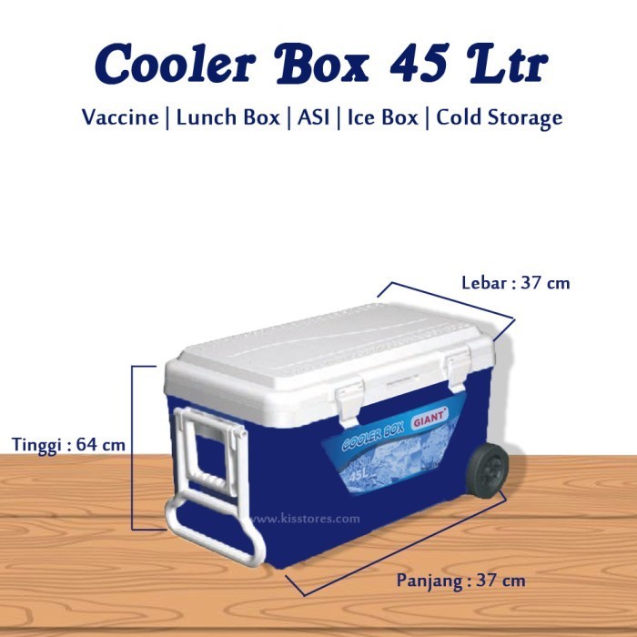 Jual NEW COOLER BOX GIANT 45 LITER ORIGINAL | Shopee Indonesia