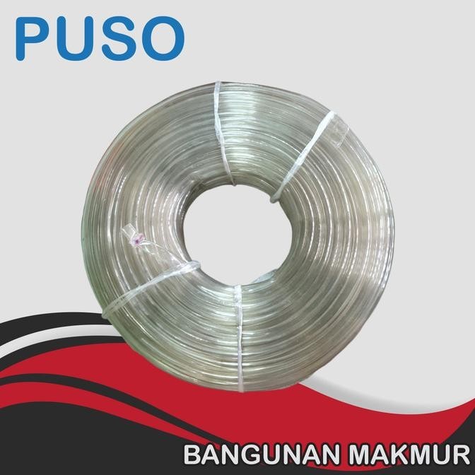 Jual Selang Elastis Bening / Tranparan / Aquarium 3/8 - Puso - Per ...