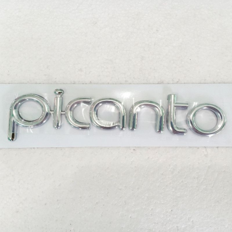 Jual Emblem logo kia PICANTO ukuran original bagasi | Shopee Indonesia