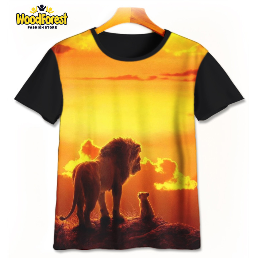 Jual Kaos Anak Simba v3 Baju Anime Kartun Simba Lion King Singa Raja ...