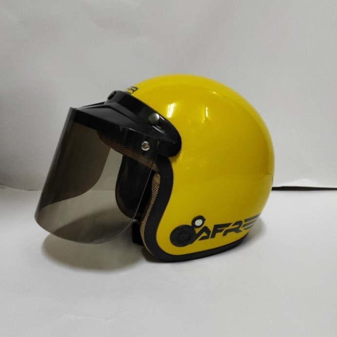 Jual Helm Retro Go Polos Sni | Shopee Indonesia