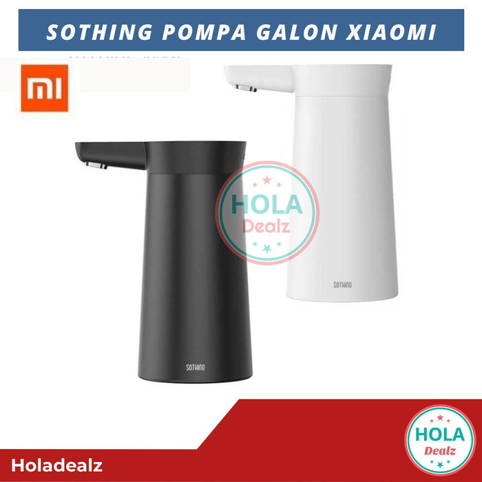 Jual XIAOMI POMPA AIR GALON ELEKTRIK RECHARGE USB SOTHING PUMP NEW ...