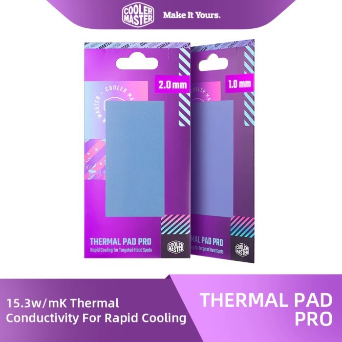 Jual Thermal Paste Cooler Master Thermal Pad Pro Cooler Processor & Gpu ...